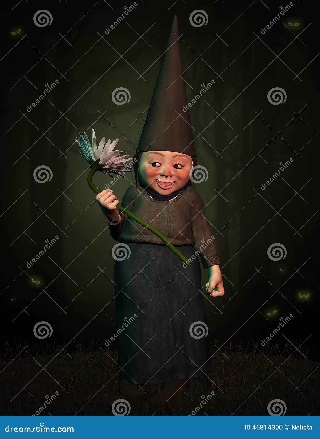 Fantasy dwarf 2 stock illustration. Illustration of fantasy - 46814300