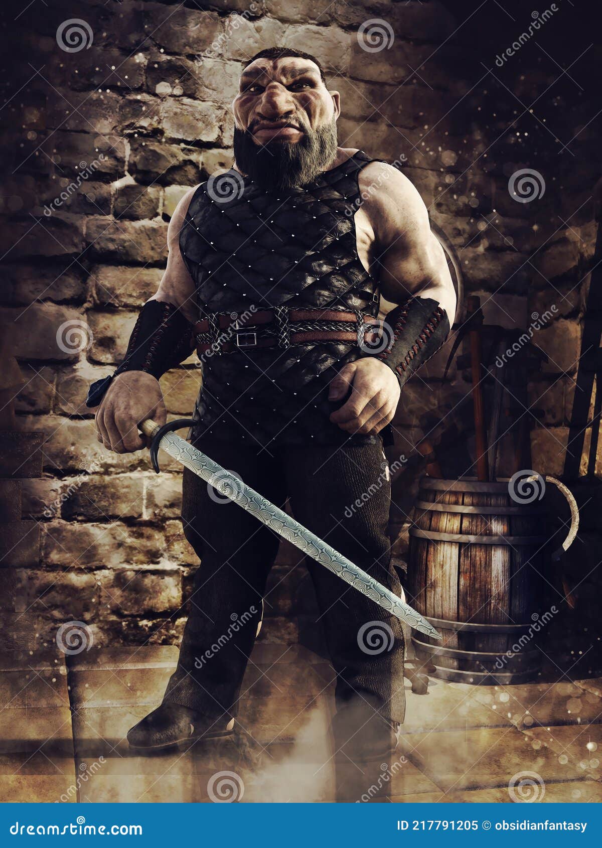 Dwarf Warrior Royalty-Free Stock Photography | CartoonDealer.com #20700245