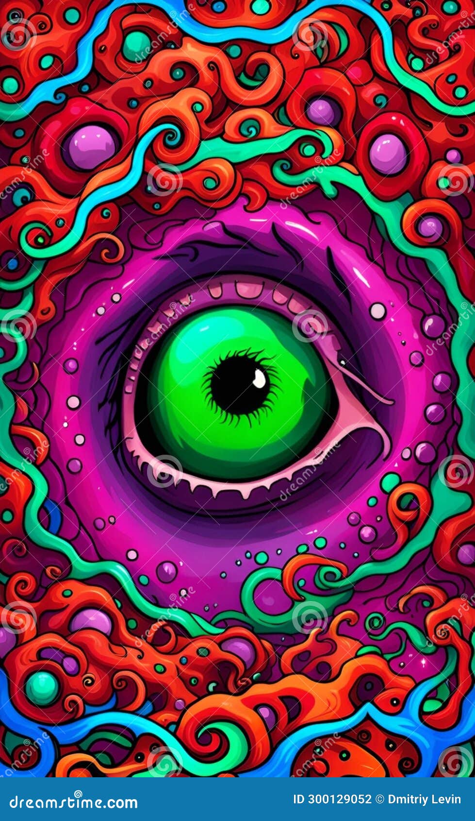 Fantasy Eye 50 Stock Illustration Illustration Of Dream 300129052