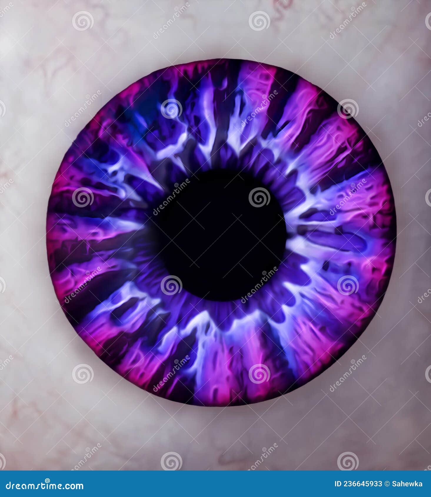 Fantasy eye iris stock illustration. Illustration of deep - 236645933