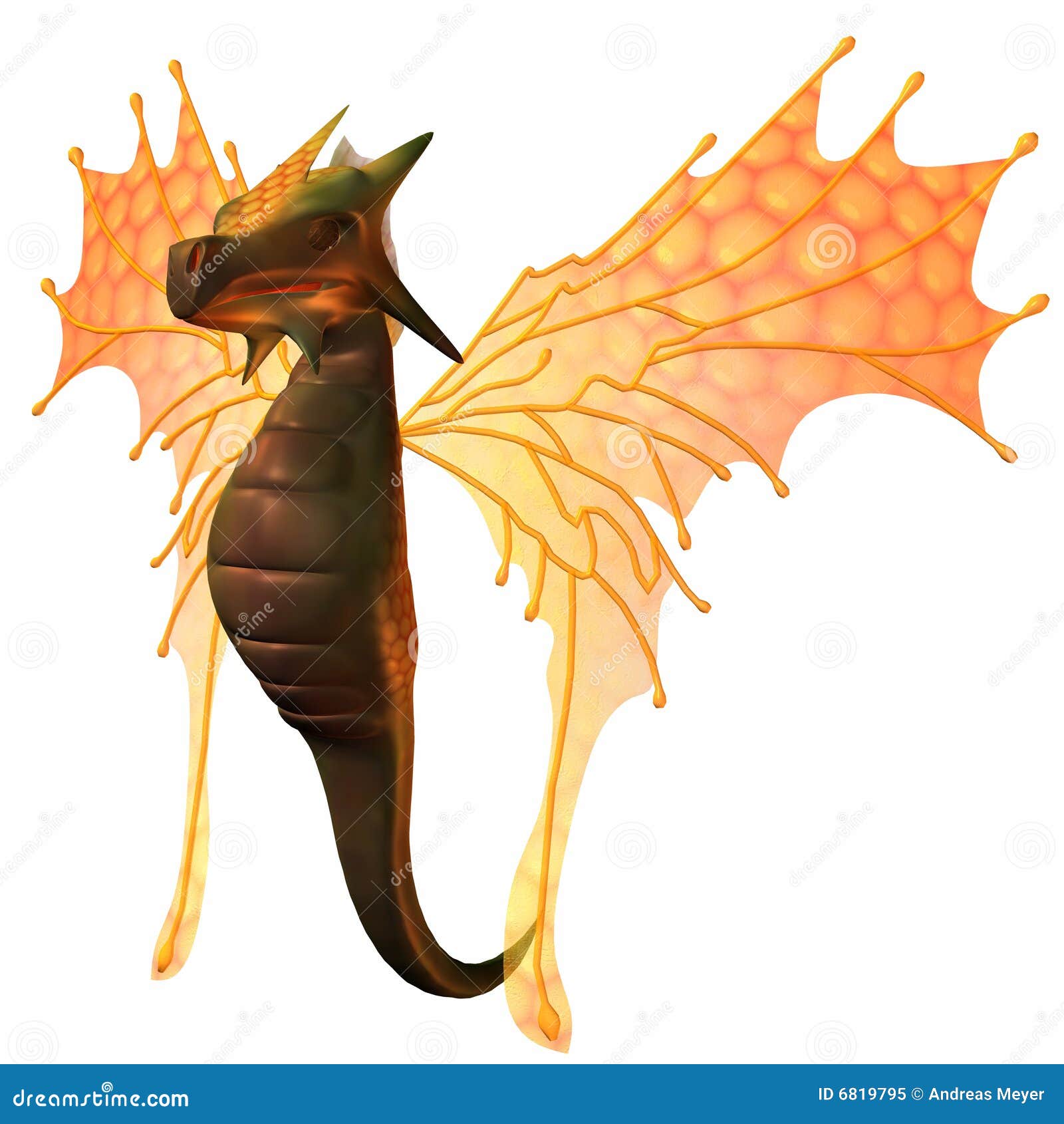 Toonimal Dragon- Bad Royalty-Free Stock Photography | CartoonDealer.com ...