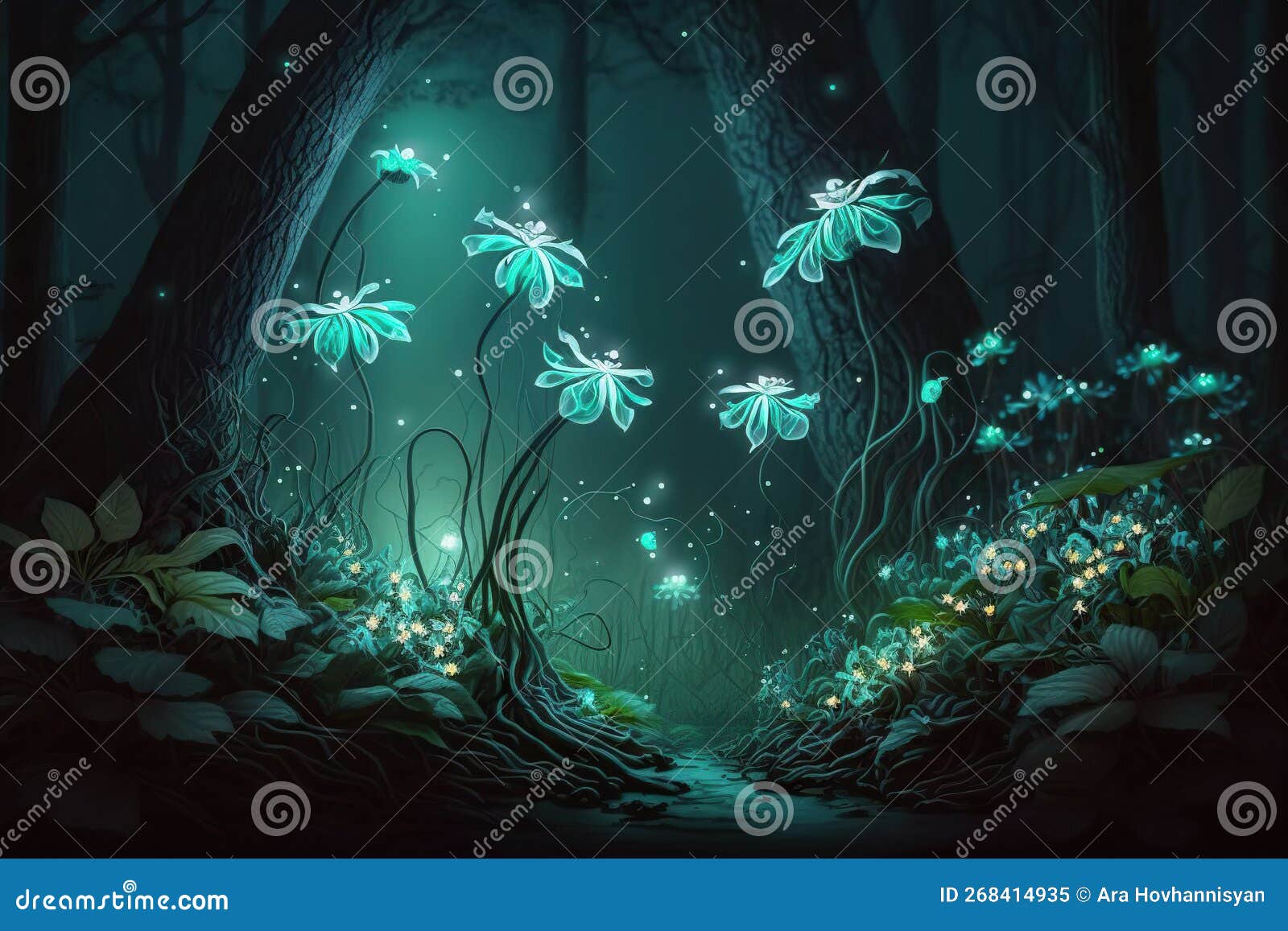 Fantasy and Fairytale Magical Forest Lighting Pathway. Stock ... Fantasy and Fairytale Magical Forest Lighting Pathway. Stock ...
