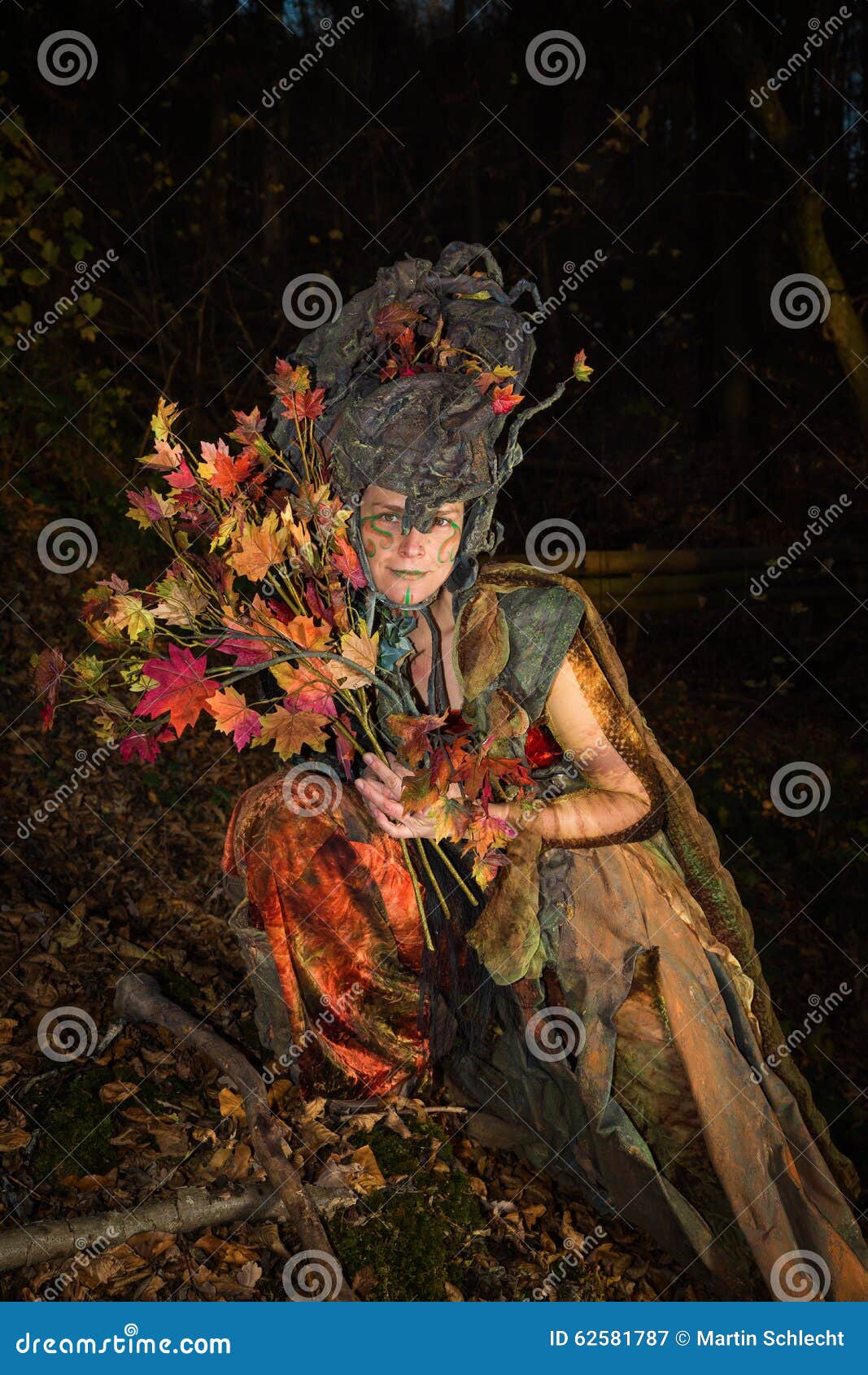Fantasy stock image. Image of nature, color, ghost, autumn - 62581787