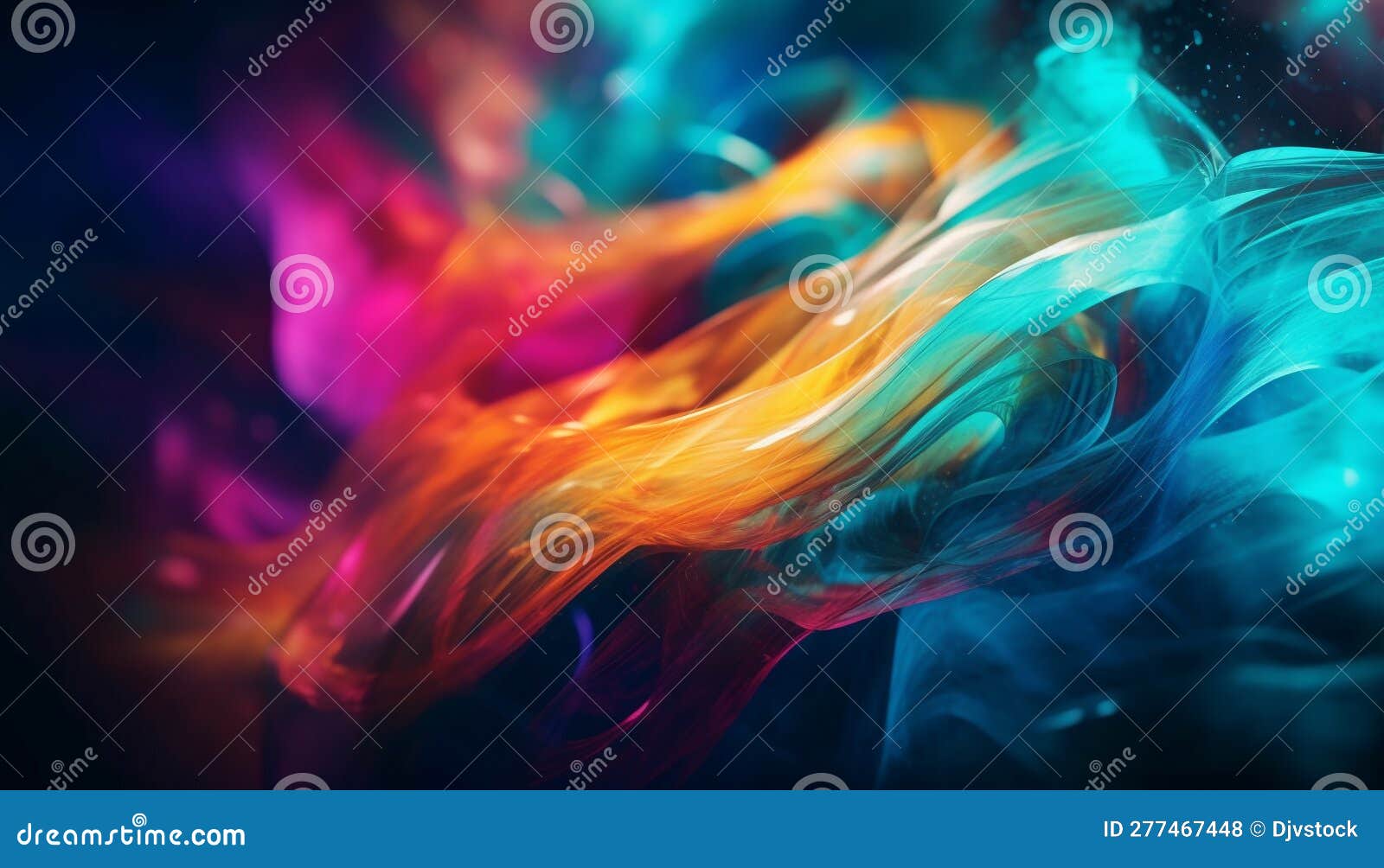 Fantasy Galaxy Spiral, Glowing Nebula Exploding Creativity Generated by ...