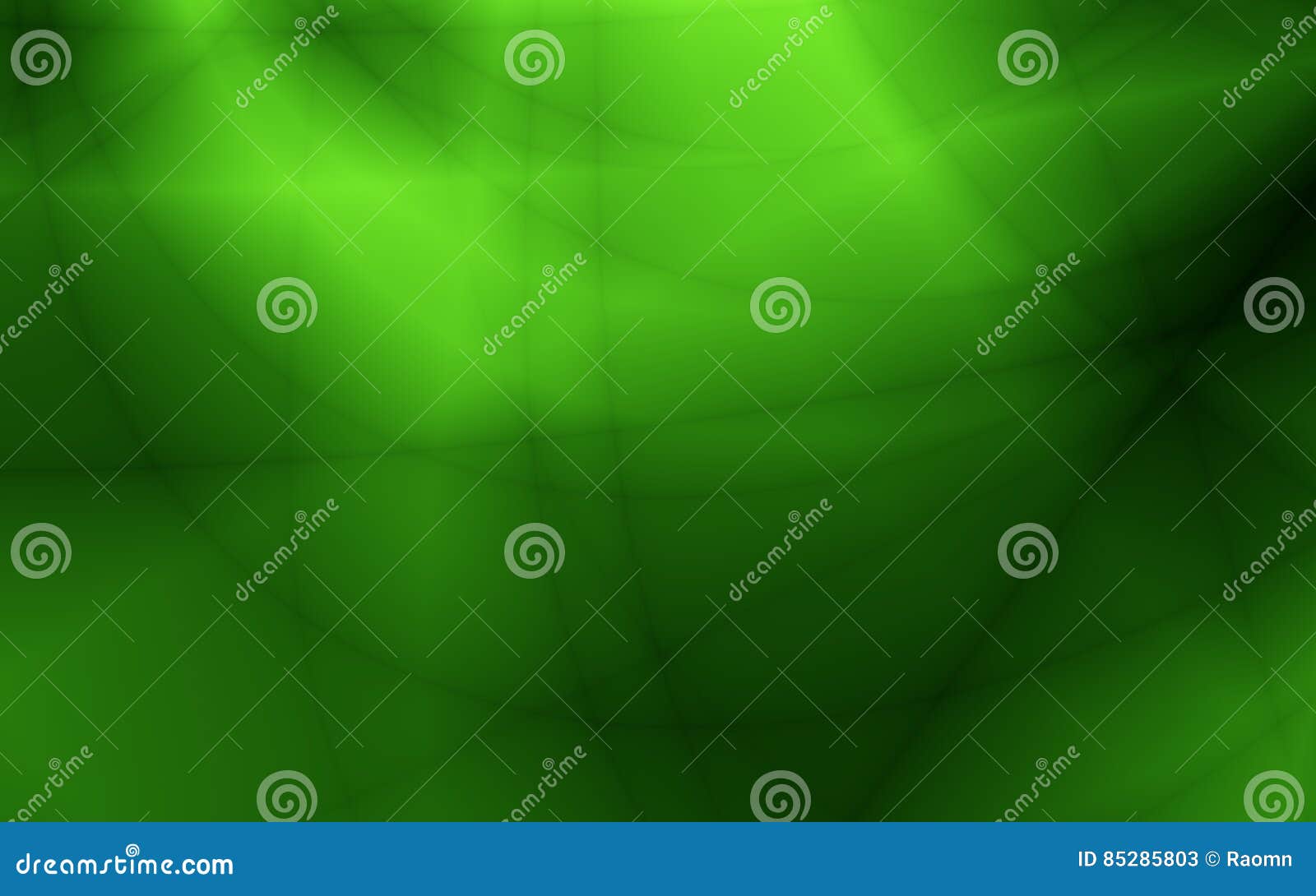 Fantasy Green Pattern Abstract Ecology Design Stock Illustration ...