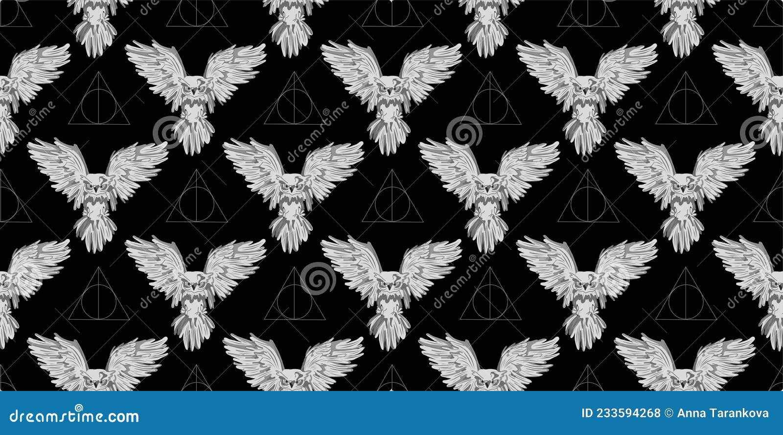 Fantasy Harry Potter, Great Design for Any Purpose. Magic Seamless ...