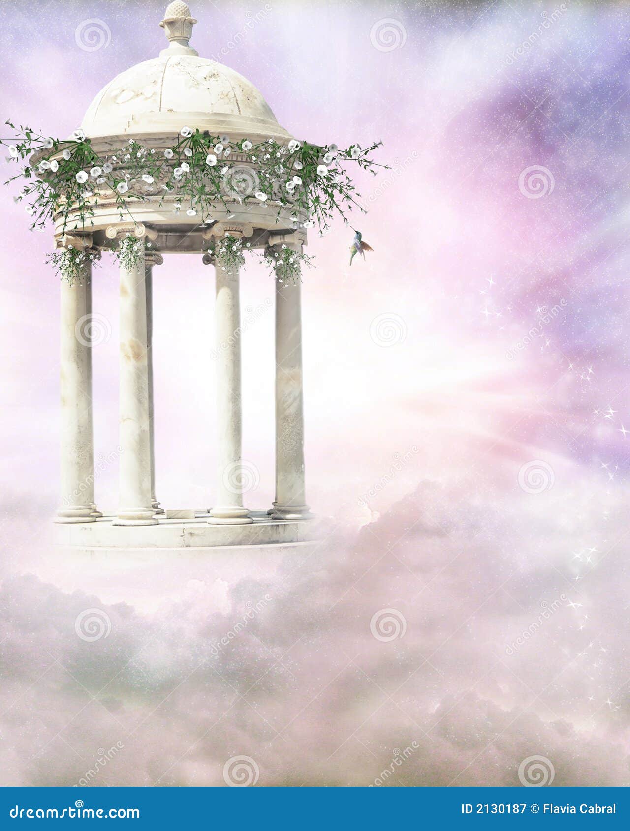 Fantasy heaven stock illustration. Illustration of magic - 2130187