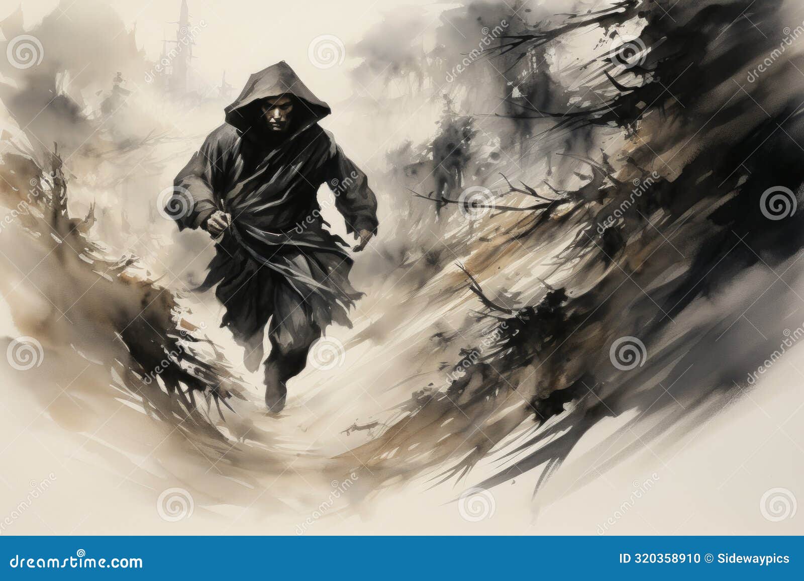 A Stealthy and Elusive Rogue, Moving in Shadows and Striking with ...