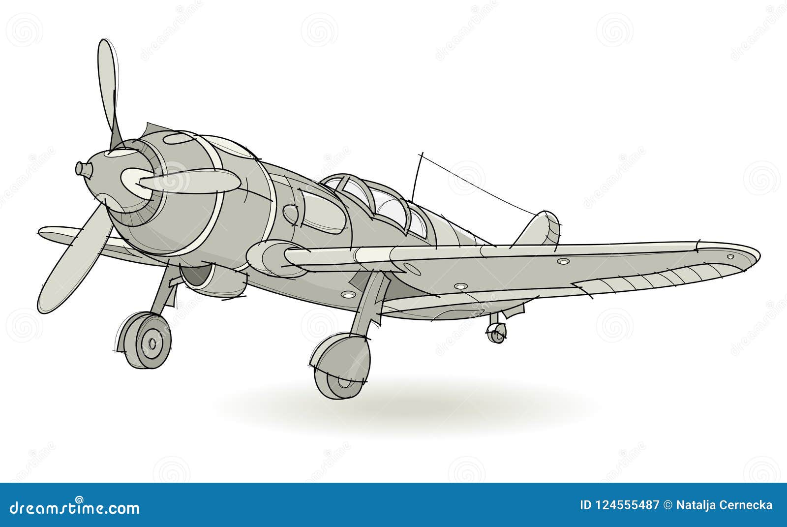 Ww2 Fighter Plane Drawings
