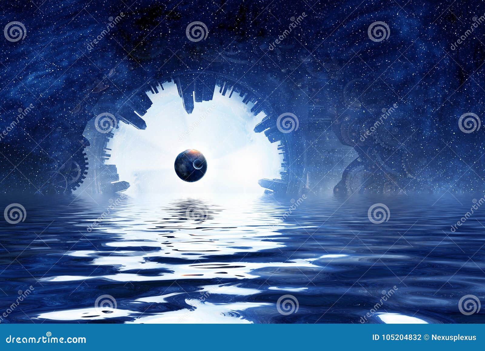 There is another world stock illustration. Illustration of astronomy ...