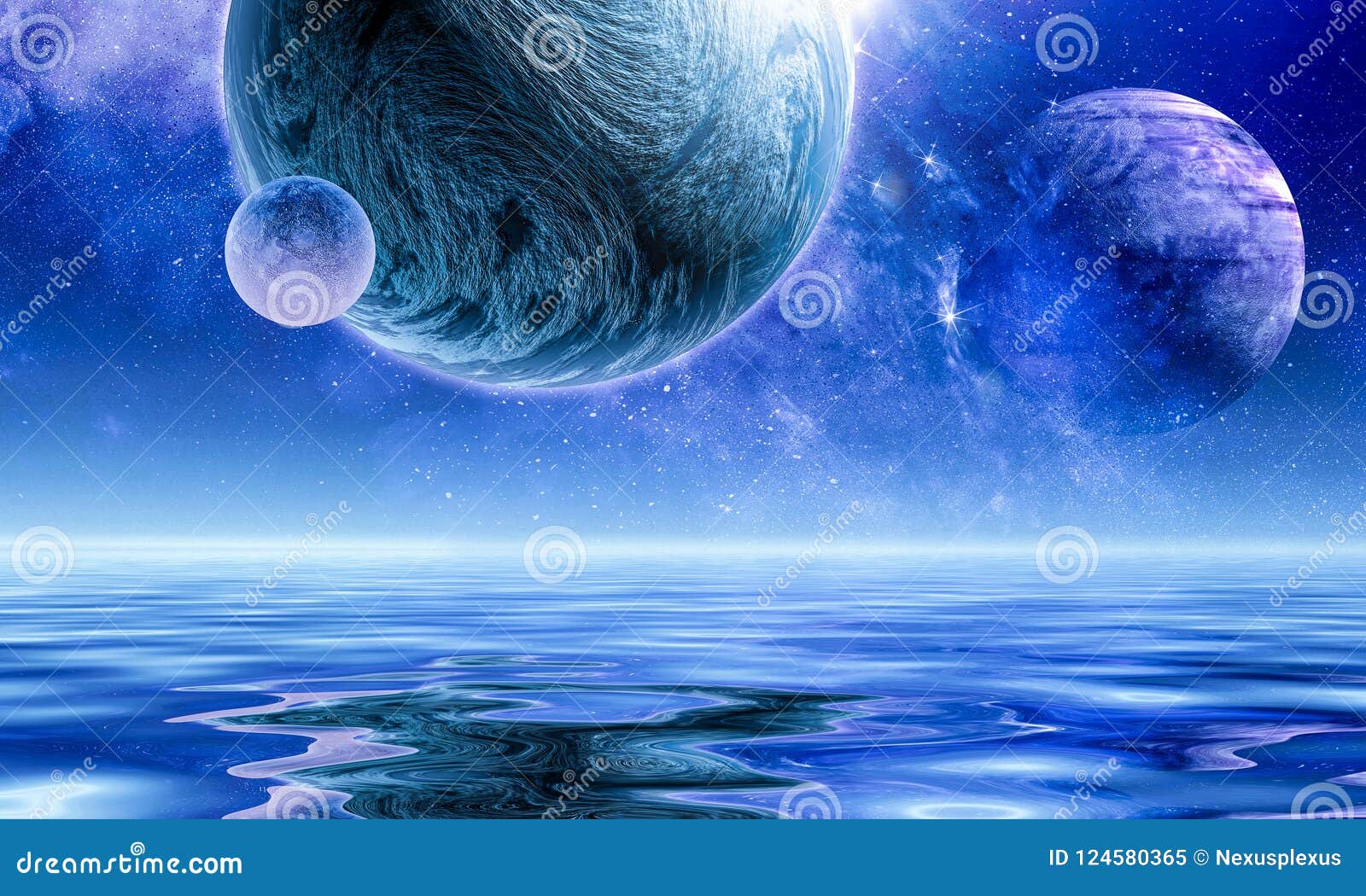 There is another world stock illustration. Illustration of nature ...