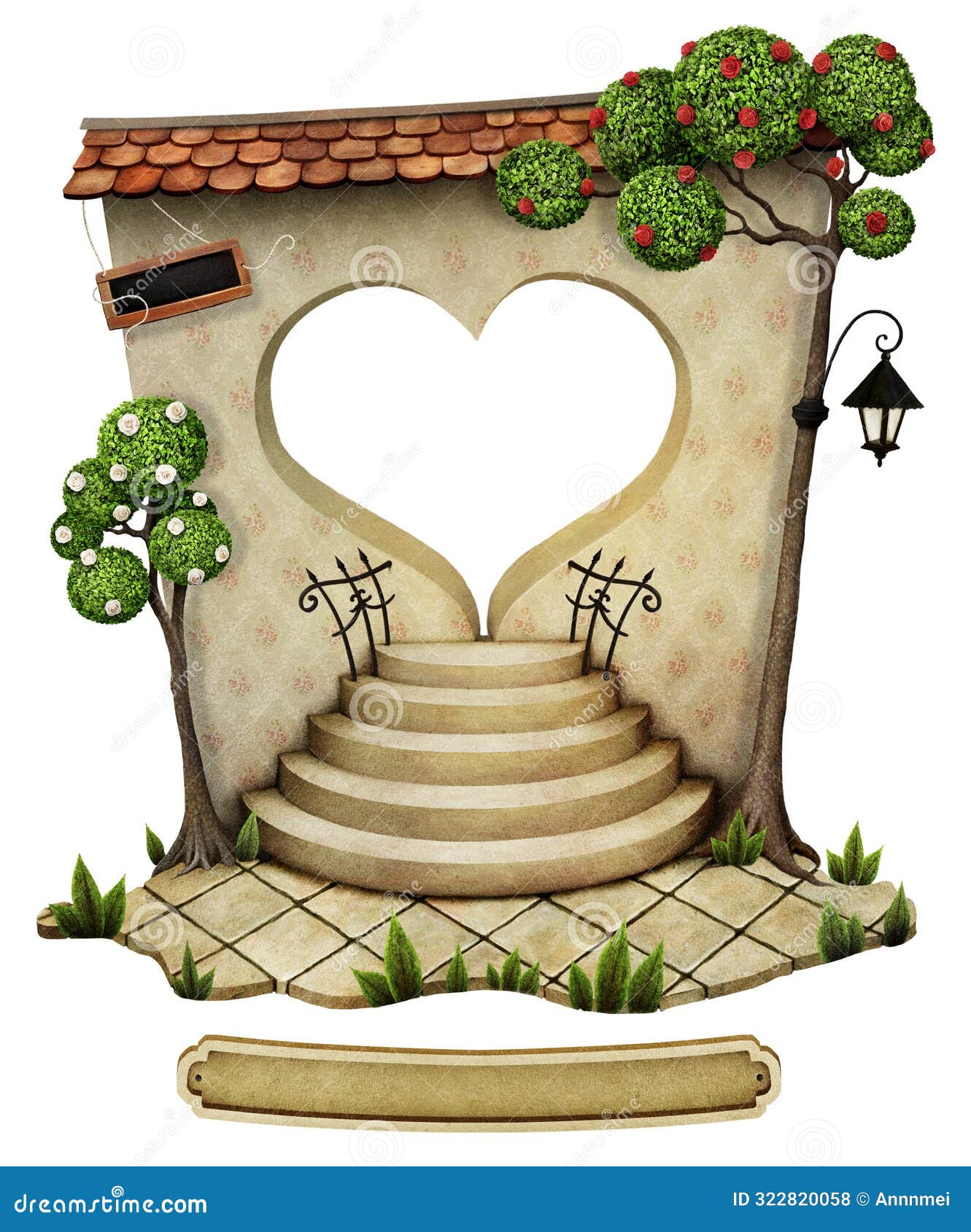 Fantasy Isolation Background Stock Illustration - Illustration of ...