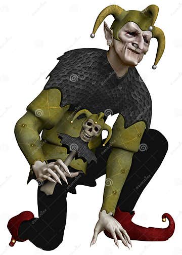 Fantasy jester stock illustration. Illustration of fantasy - 69340831