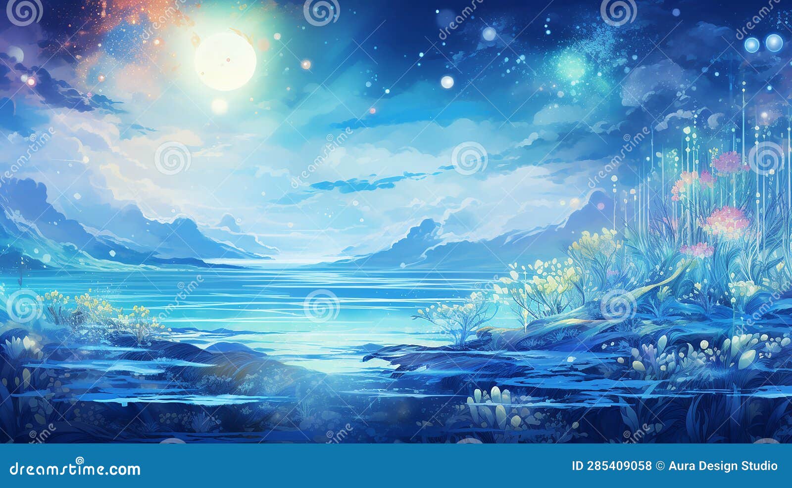 Fantasy Kingdom, Imaginary Game on Steam Stock Illustration ...