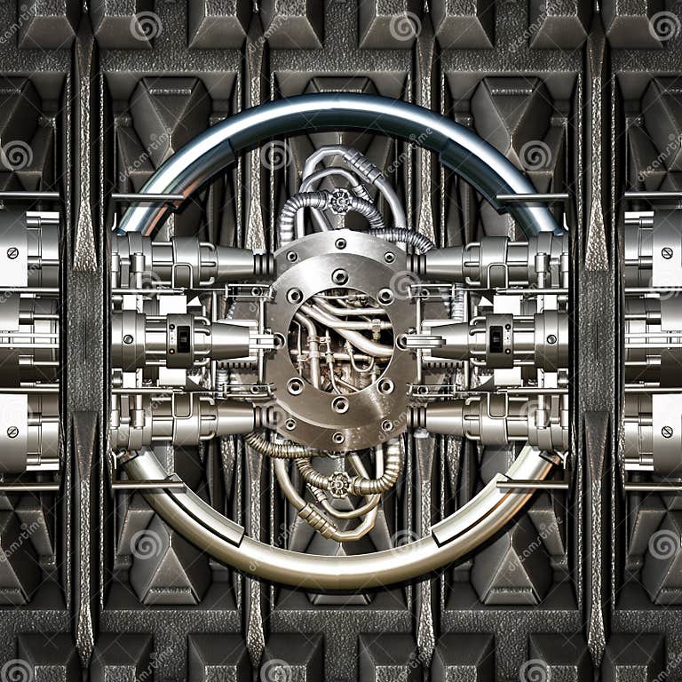 Fantasy machine stock illustration. Illustration of futuristic - 56273063