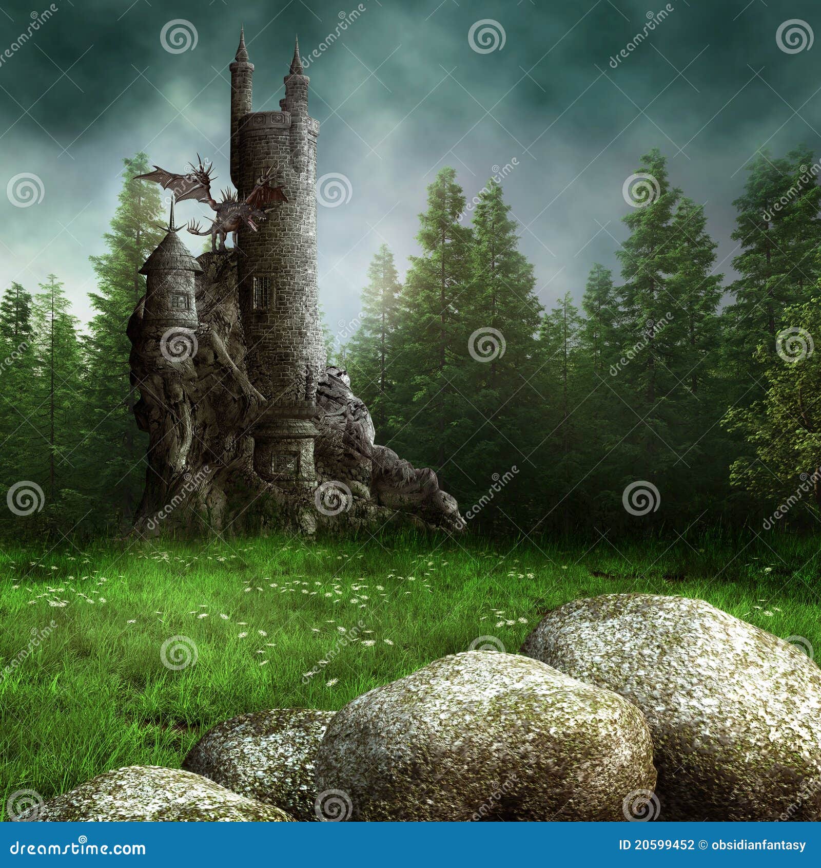 Fantasy Forest Tower