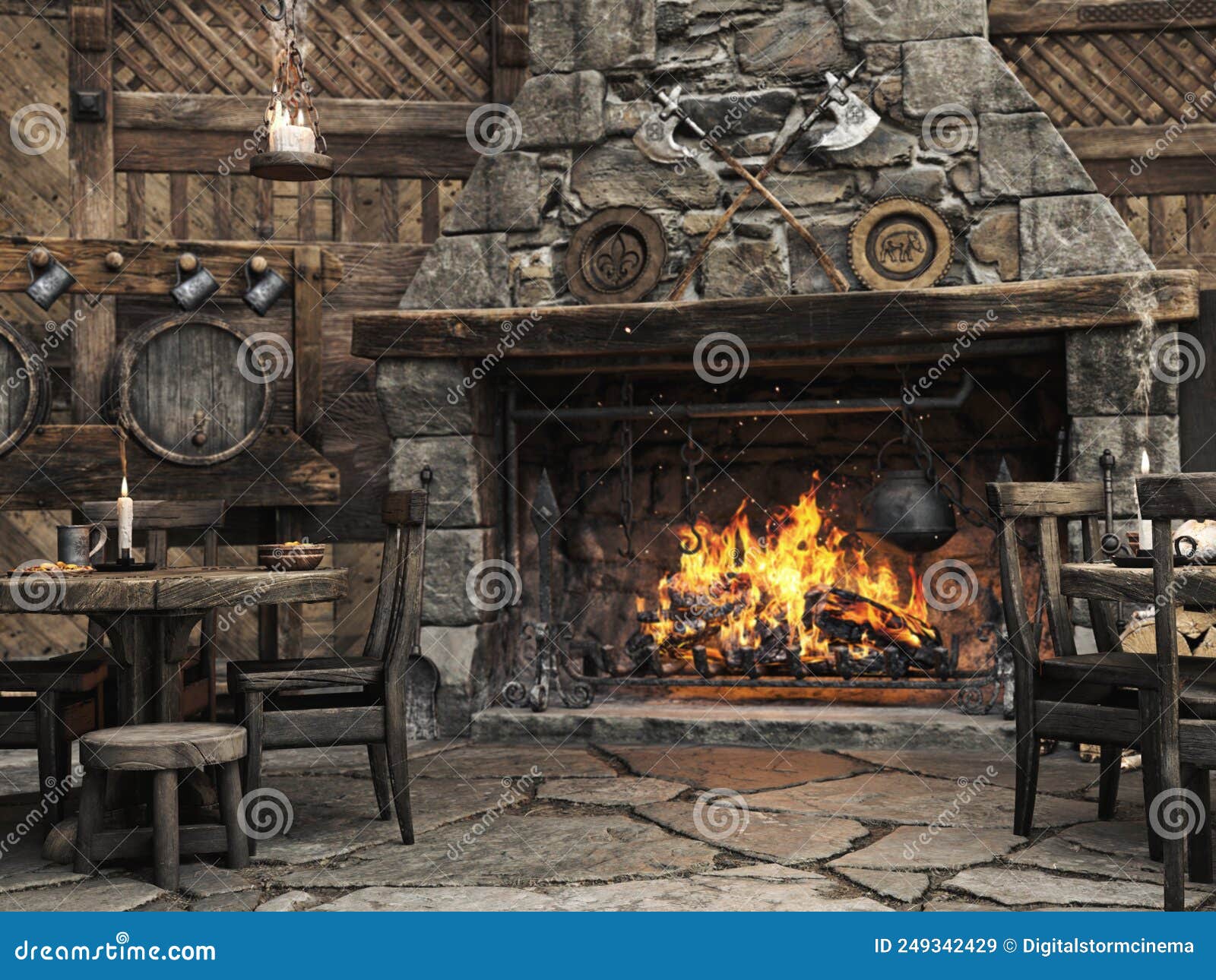 Medieval Tavern Stock Photography | CartoonDealer.com #6891476