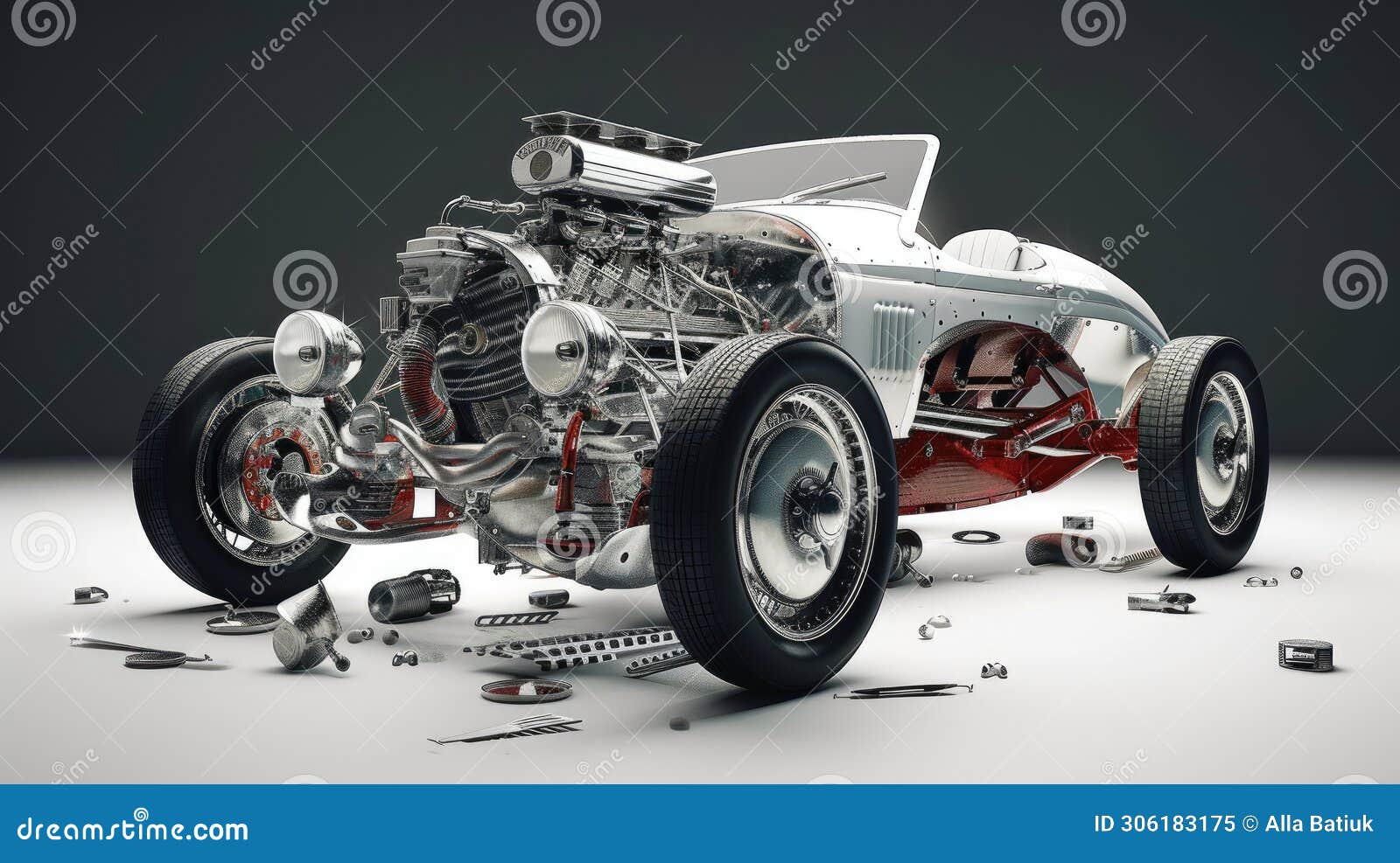 Fantasy Meticulous Auto Engine Disassembly: a Comprehensive Visual ...