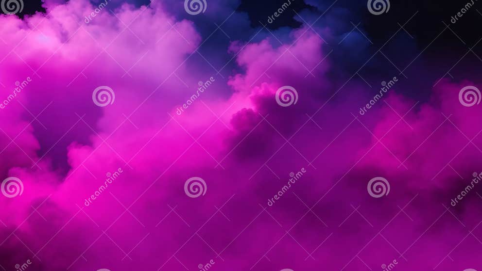 Fantasy Purple Clouds in the Sky, Abstract Background Stock ...