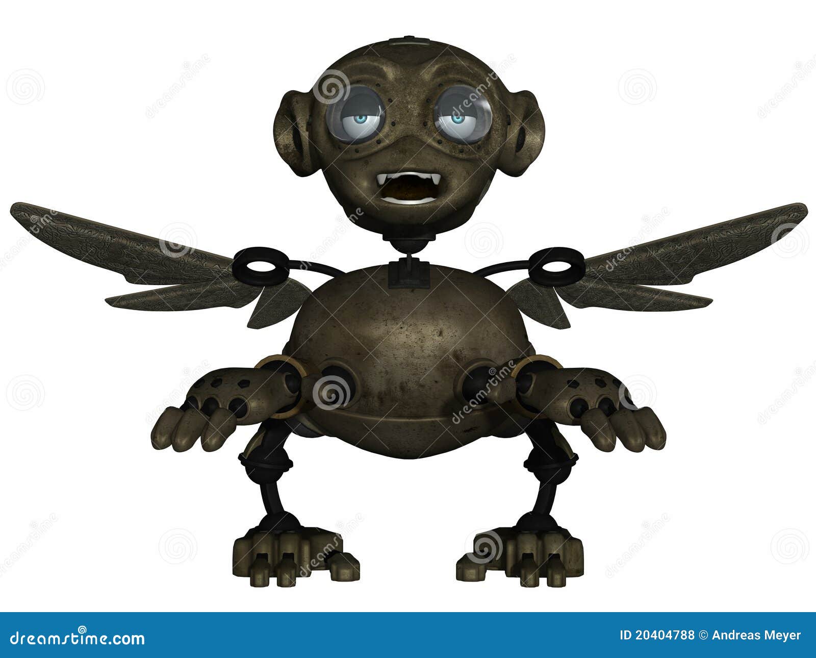 Fantasy Robot stock illustration. Illustration of clipart - 20404788