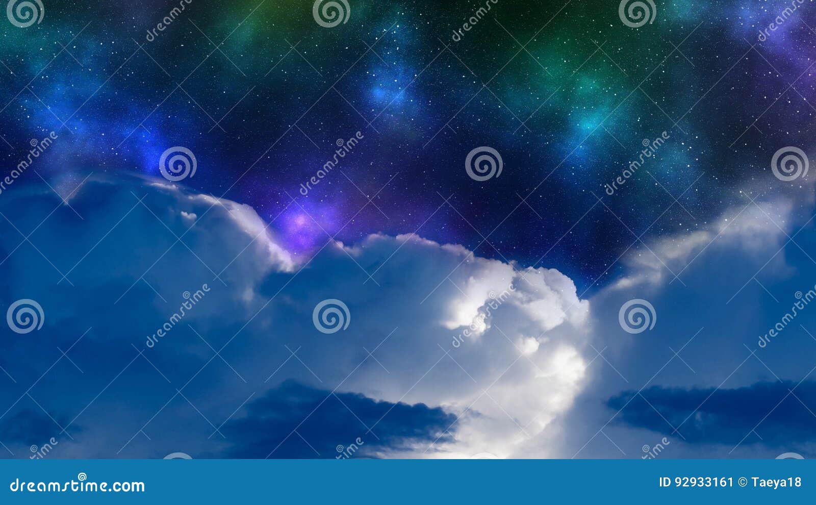 Fantasy sky stock illustration. Illustration of mystical - 92933161