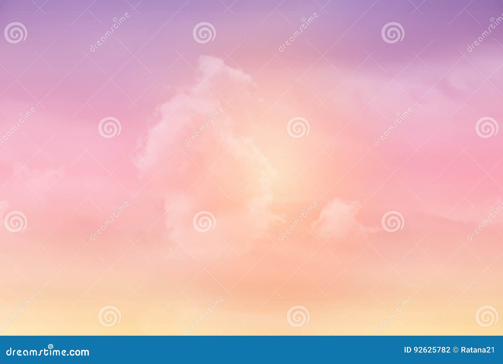 Fantasy Soft Cloud with Pastel Gradient Color Stock Photo - Image of ...