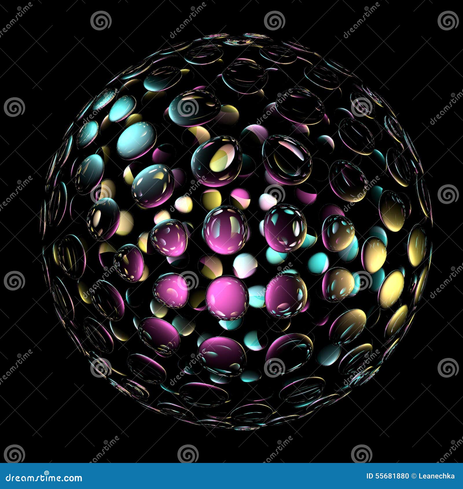 Fantasy Sphere Stock Photography | CartoonDealer.com #55681880