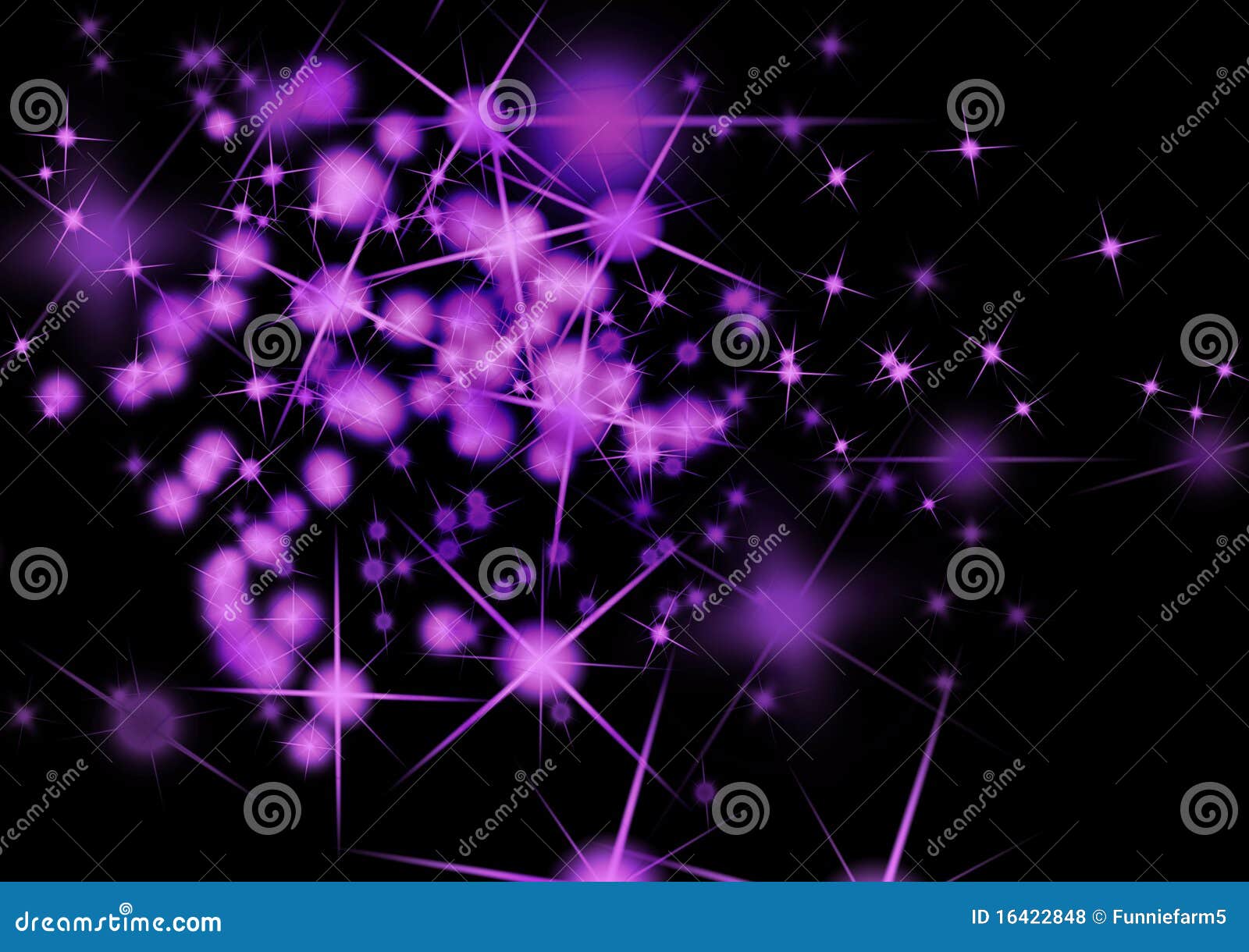 Fantasy star background stock illustration. Illustration of light ...