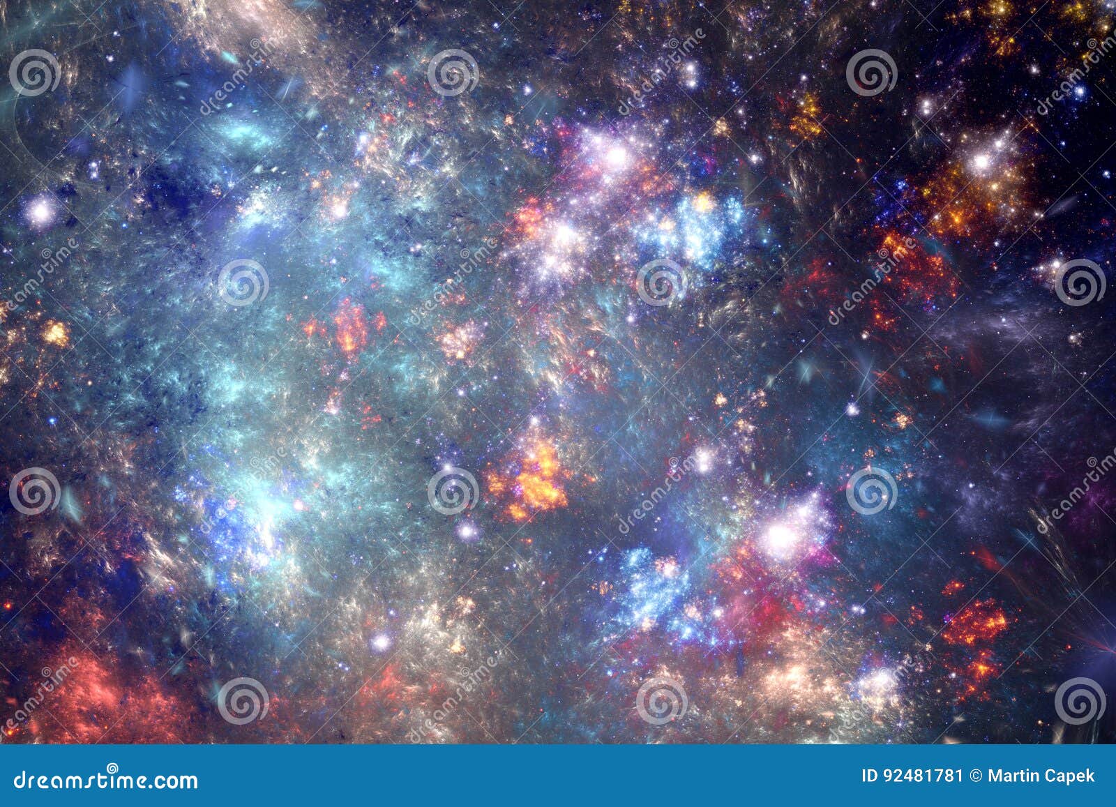 Fantasy star background stock illustration. Illustration of ...