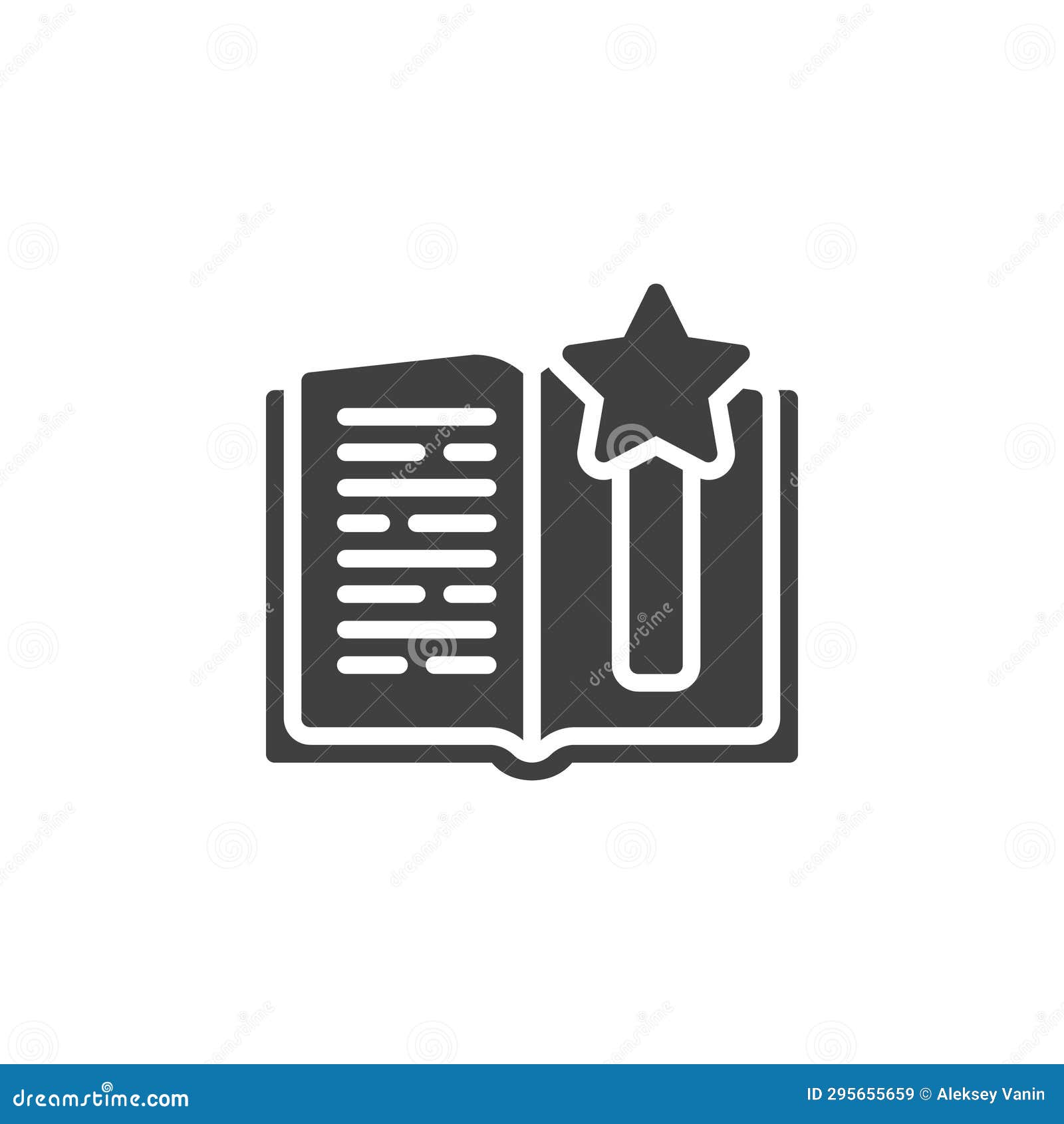 Fantasy Story Book Vector Icon Stock Vector - Illustration of bookstore ...