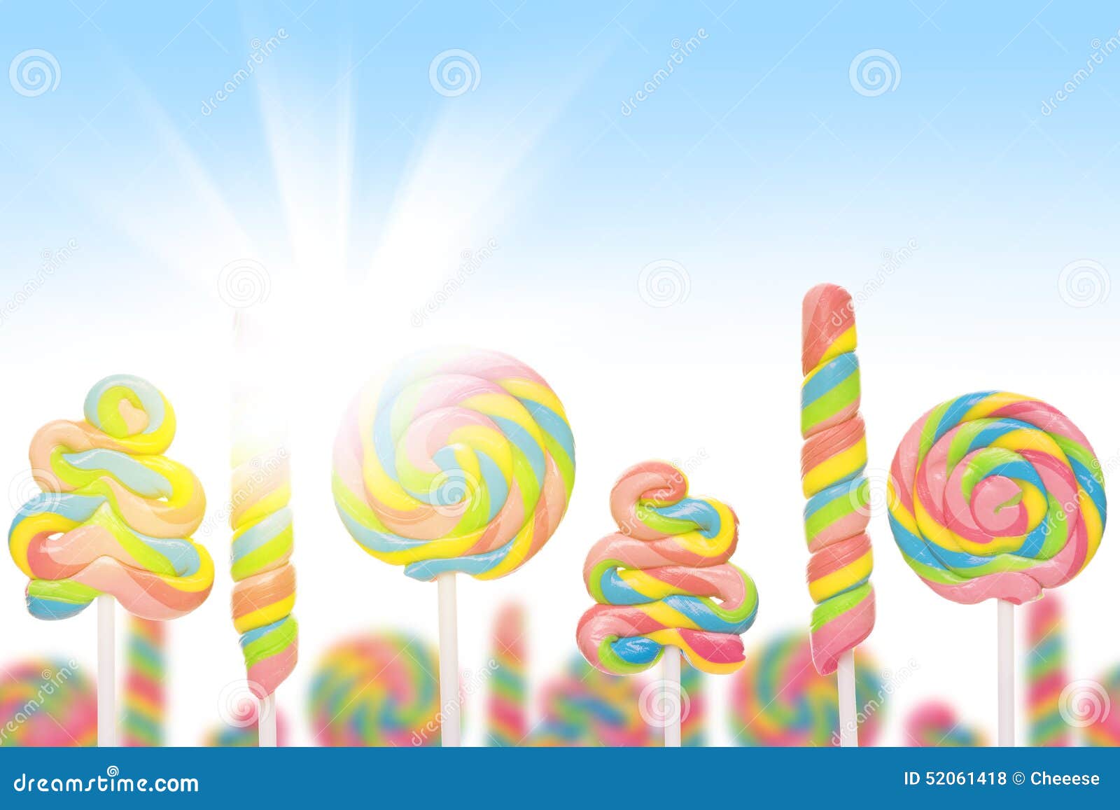 Rainbow Candy Land Fantasy Sweet Worlds Stock Photos - Free & Royalty ...
