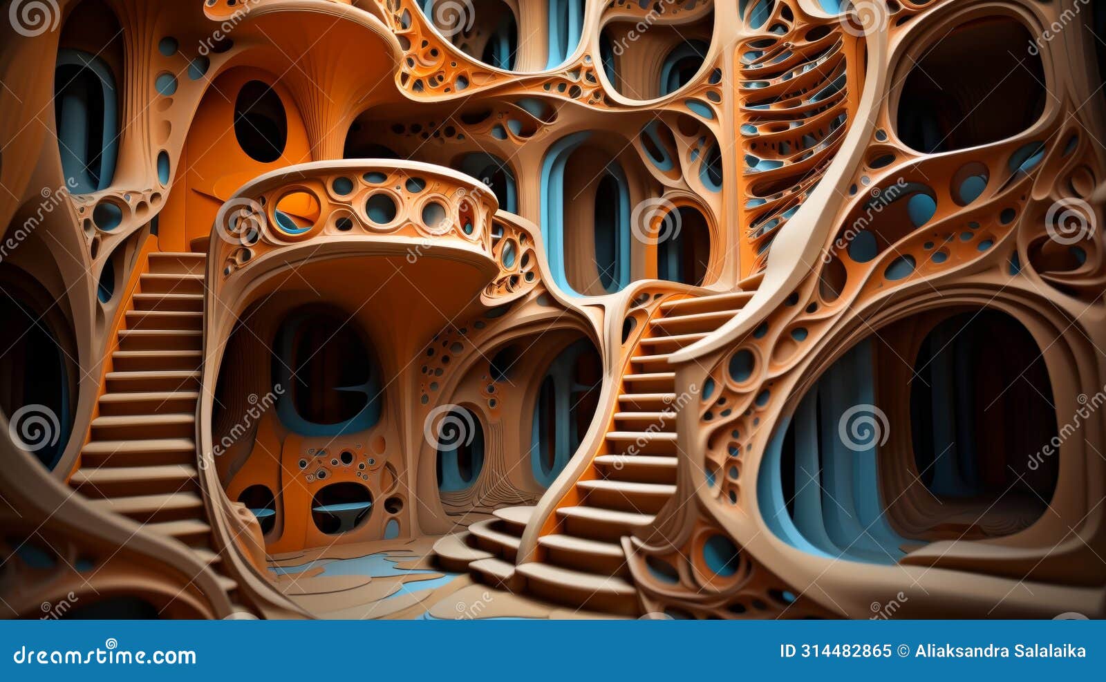 Fantasy Texture Harmonious Blend Of Earthy Tones And Surfaces Creates A ...