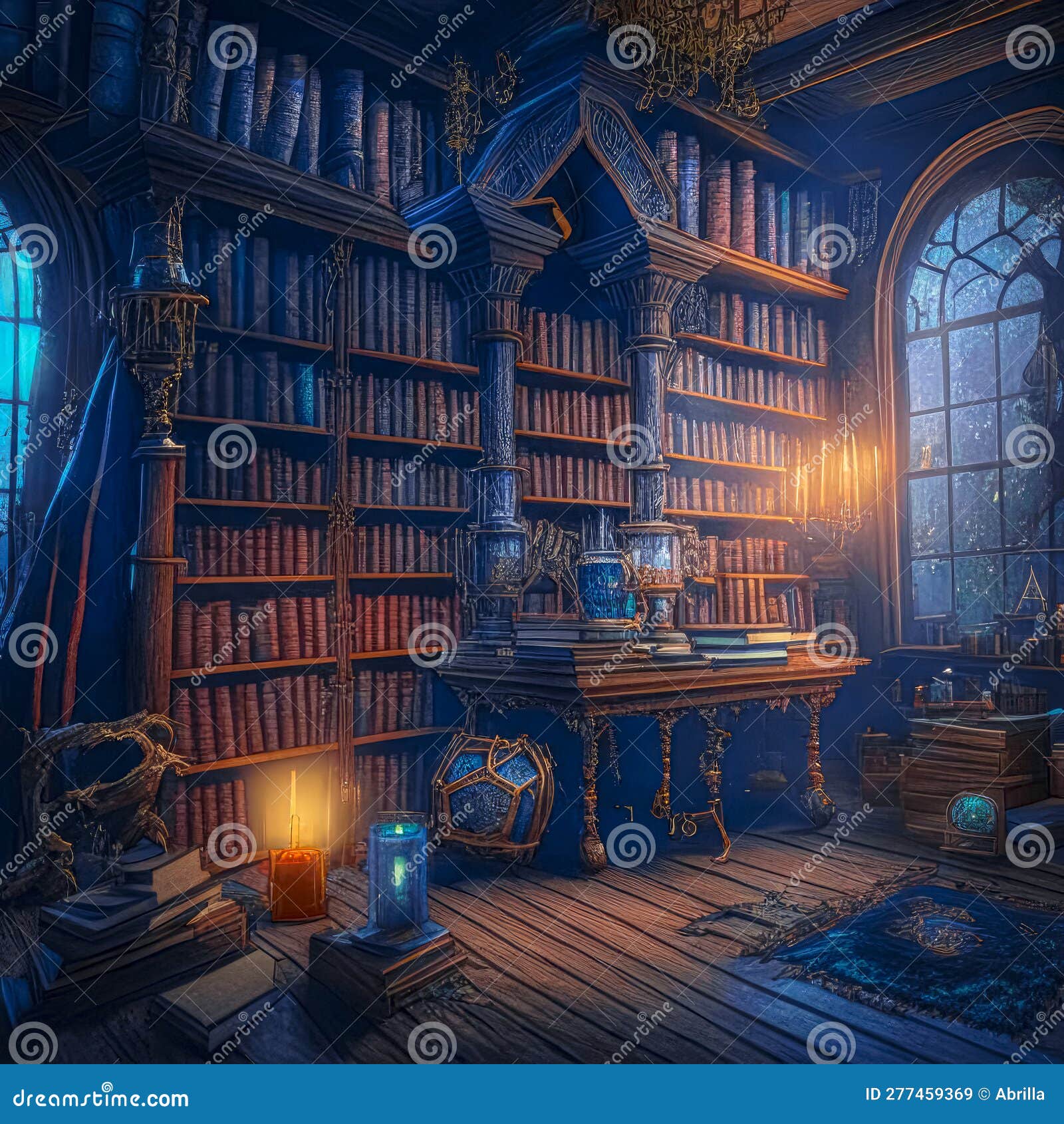 Fantasy Bookstore Ai Stock Photos - Free & Royalty-Free Stock Photos ...