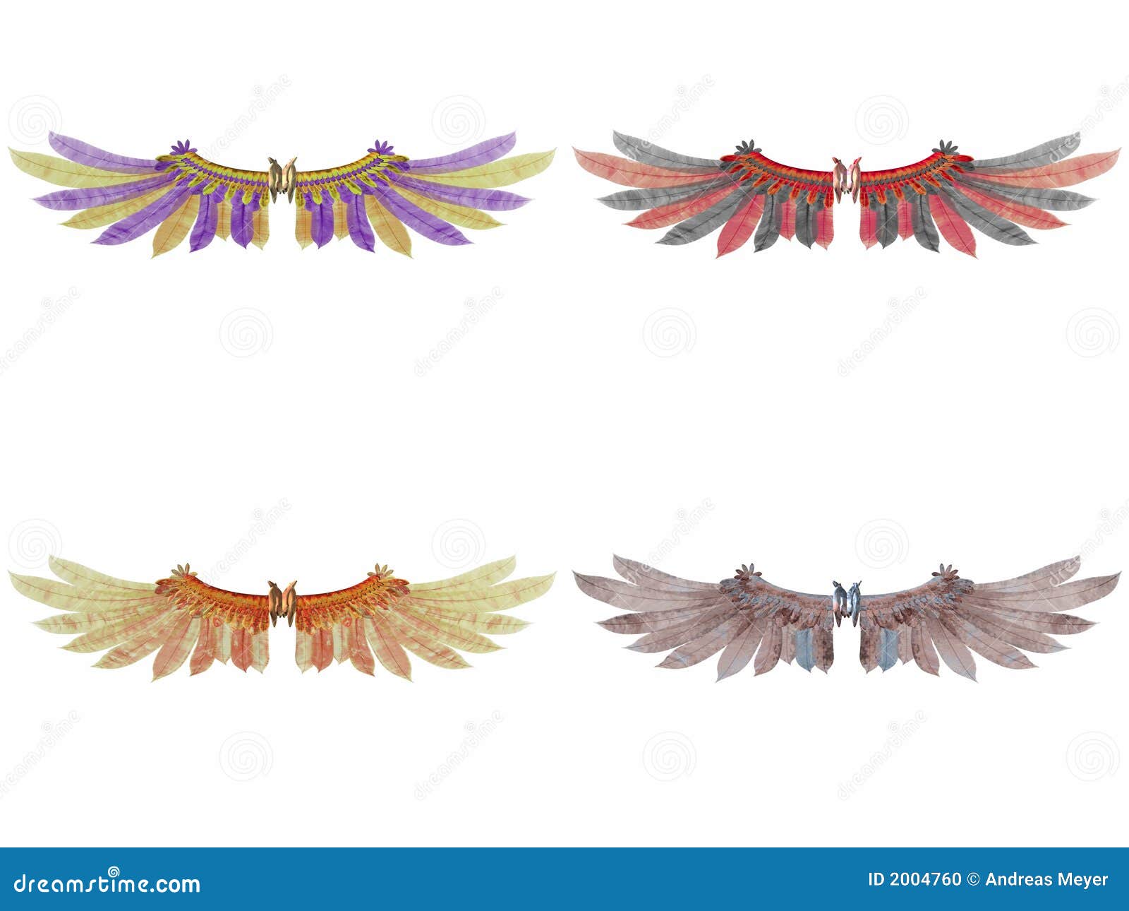 Fantasy Wings Royalty-Free Stock Photography | CartoonDealer.com #4651985