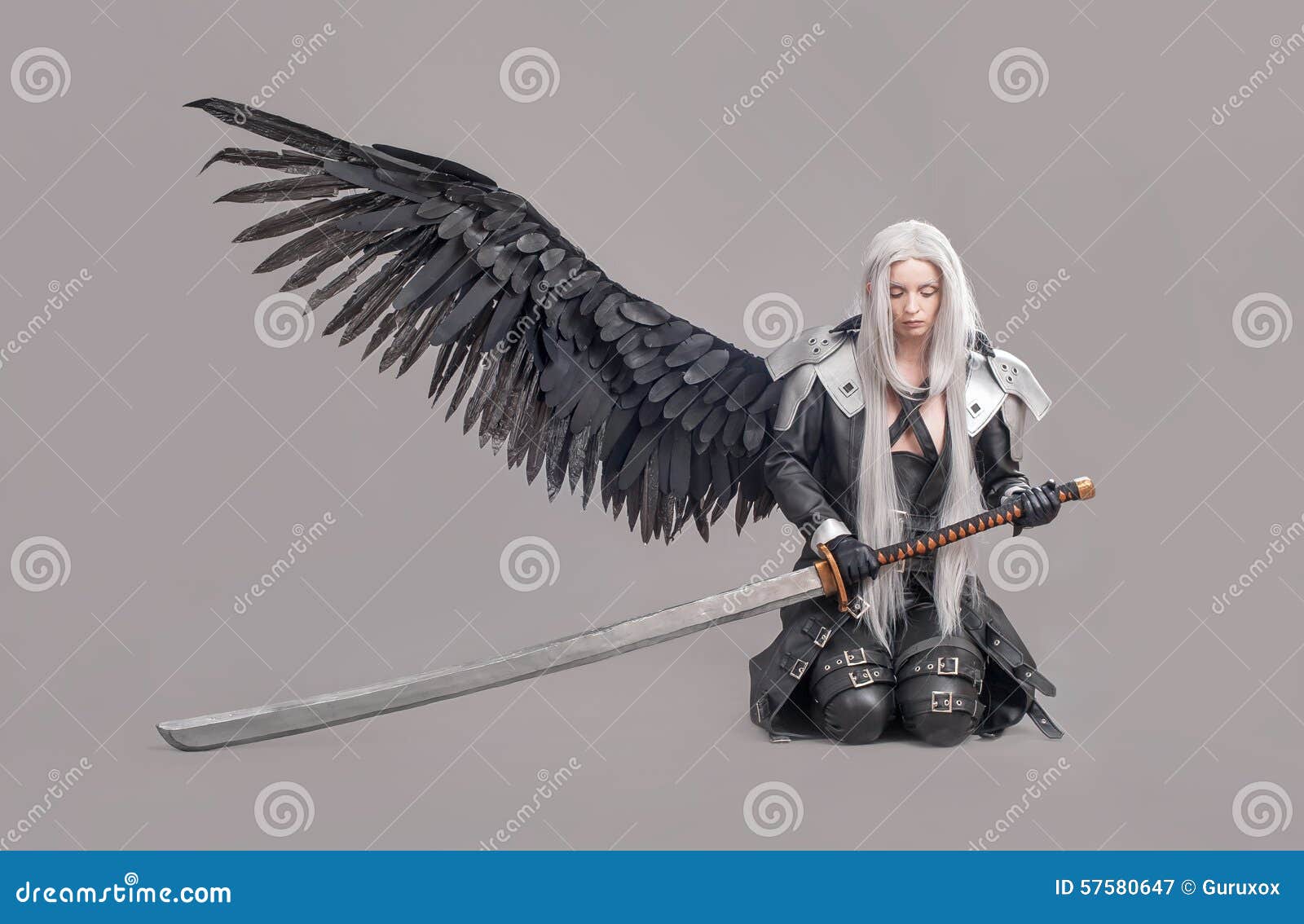Female Warrior With Wings