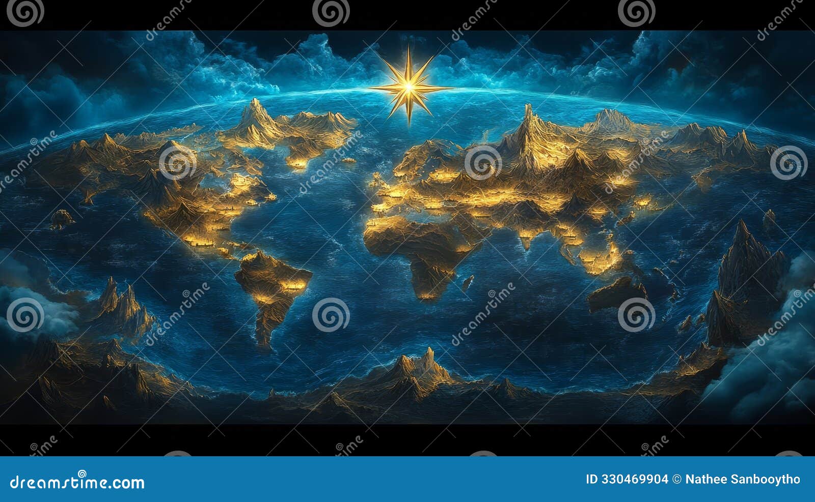 Celestial Star Maps Royalty-Free Illustration | CartoonDealer.com ...