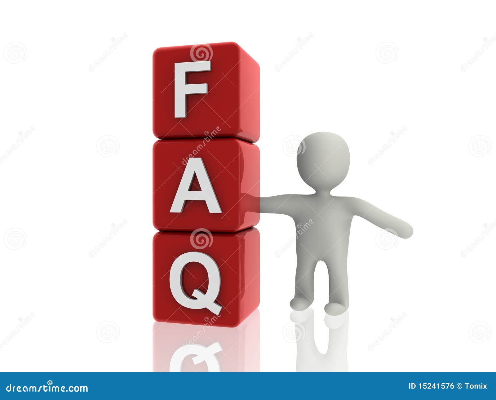 Faq stock illustration. Illustration of help, hand, website - 15241576