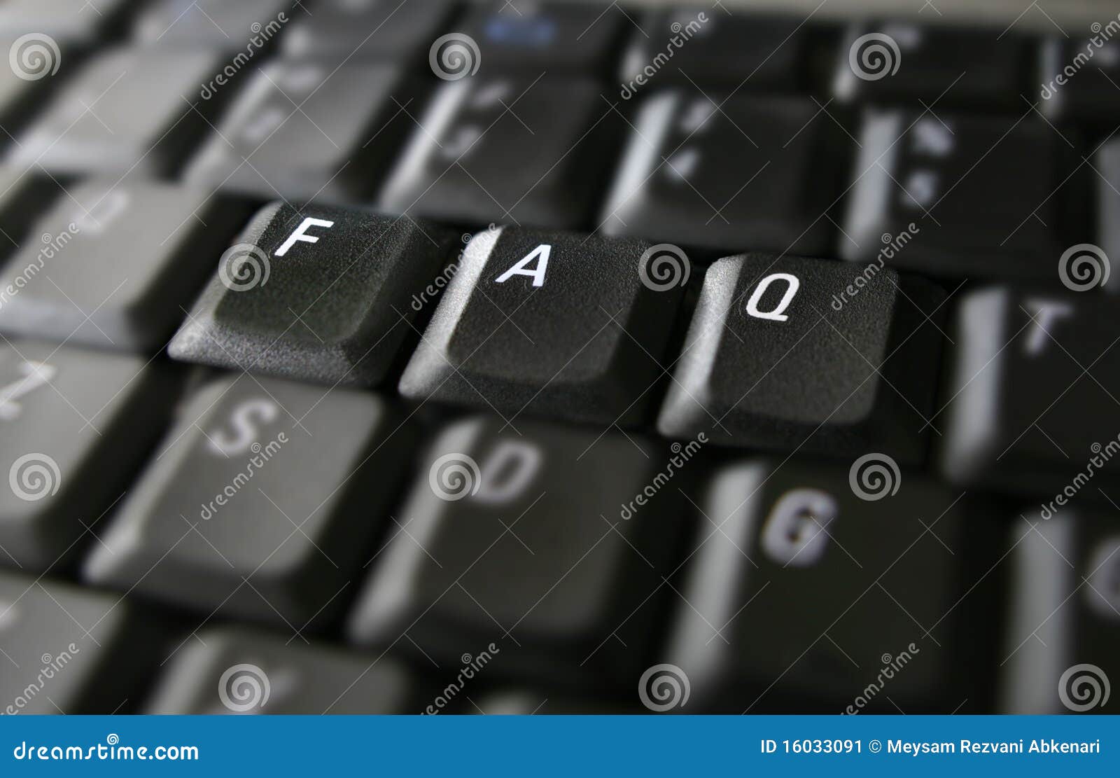 Faq stock image. Image of keypad, office, concept, partnership - 16033091