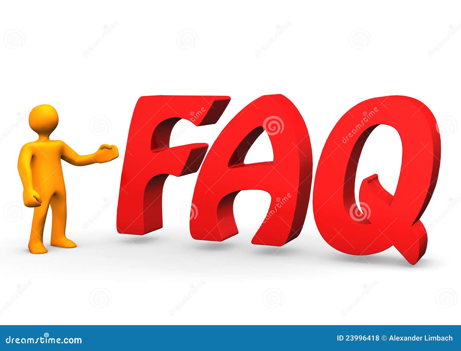 FAQ stock illustration. Illustration of list, presentation - 23996418