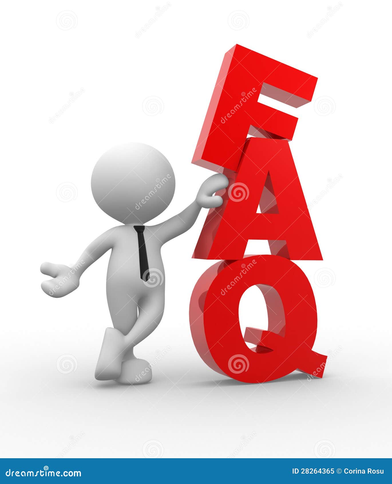 FAQ stock illustration. Illustration of instructions - 28264365