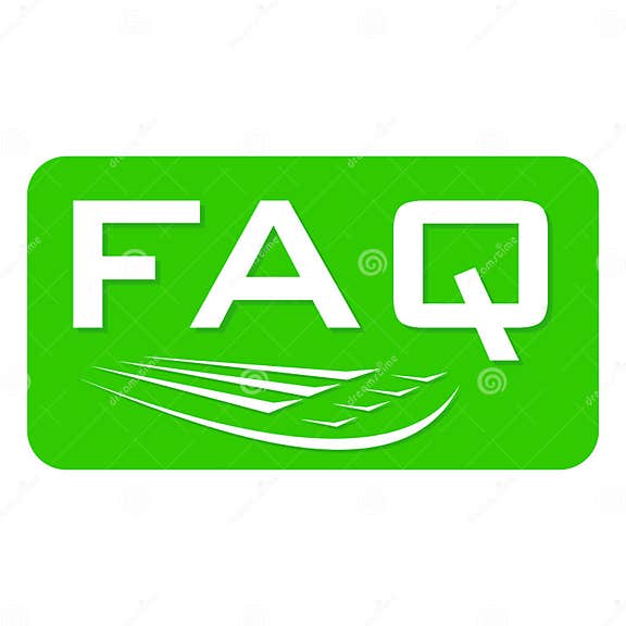 Faq stock illustration. Illustration of fonts, modern - 6059669