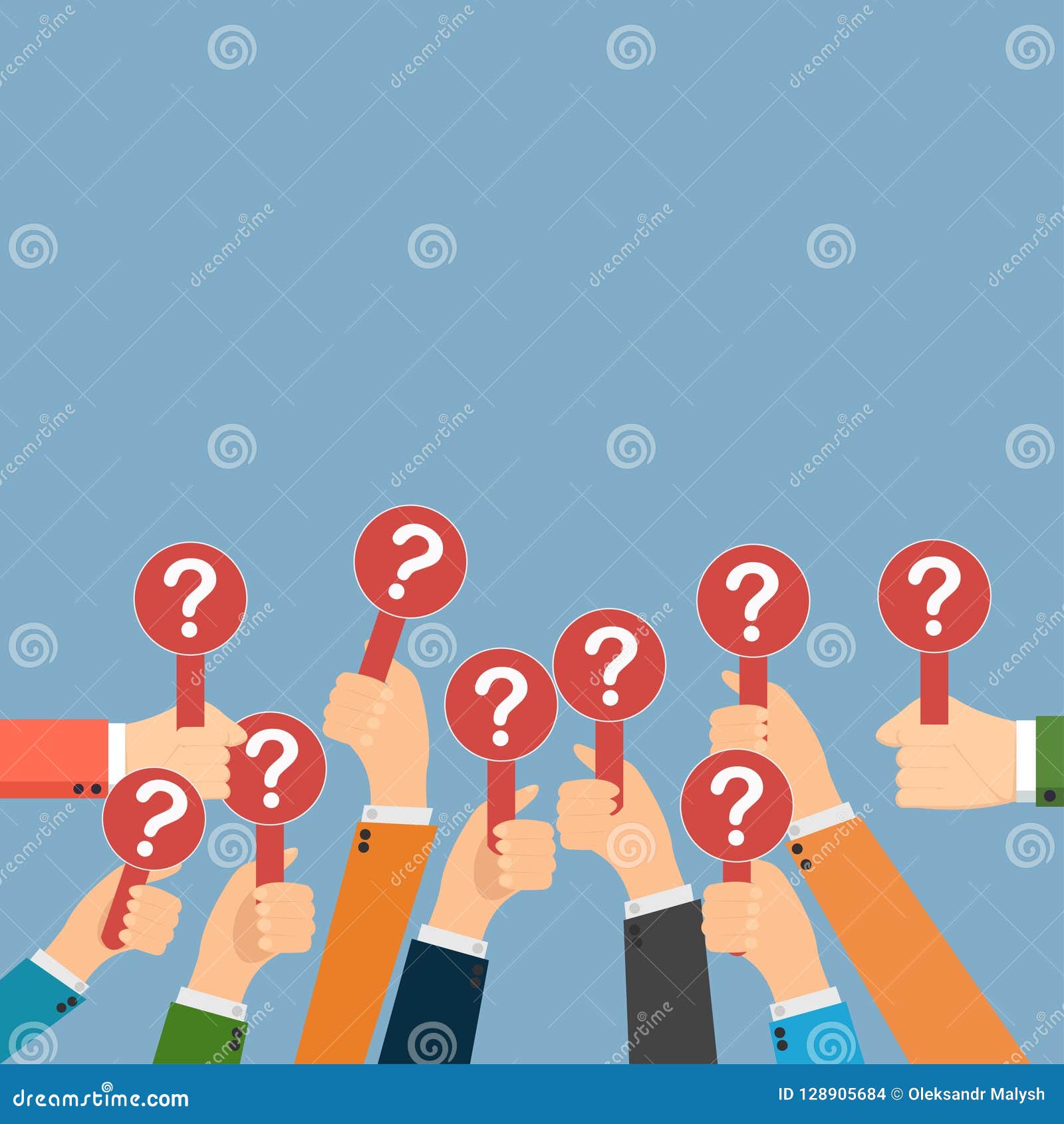 Faq ask concept stock vector. Illustration of graphic - 128905684