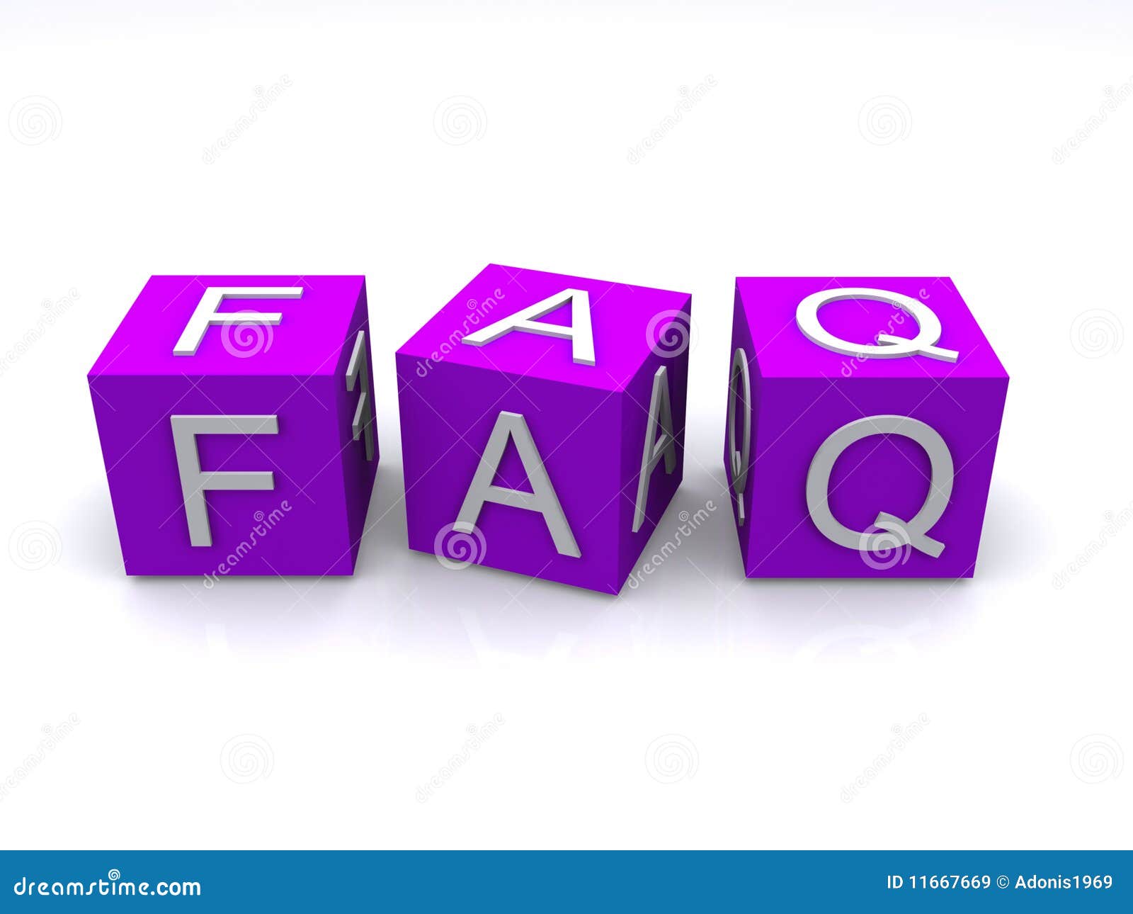 FAQ blocks stock illustration. Illustration of drawing - 11667669