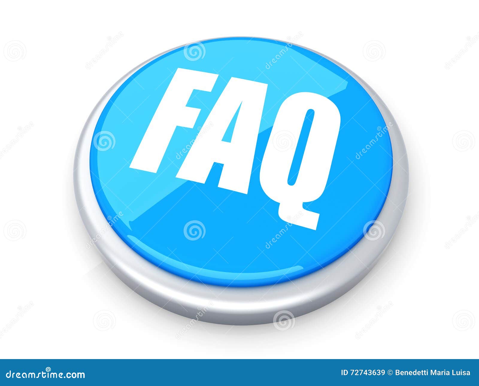 FAQ Button stock illustration. Illustration of graphic - 72743639