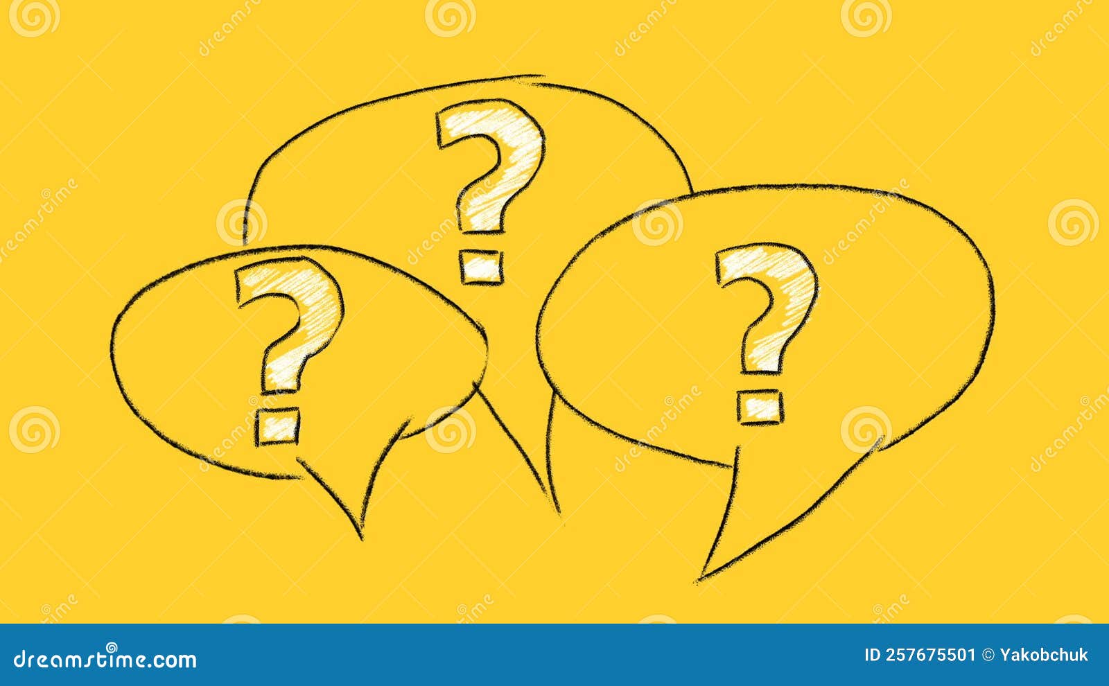 FAQ Concept. Animation on Yellow. Stock Video - Video of education ...