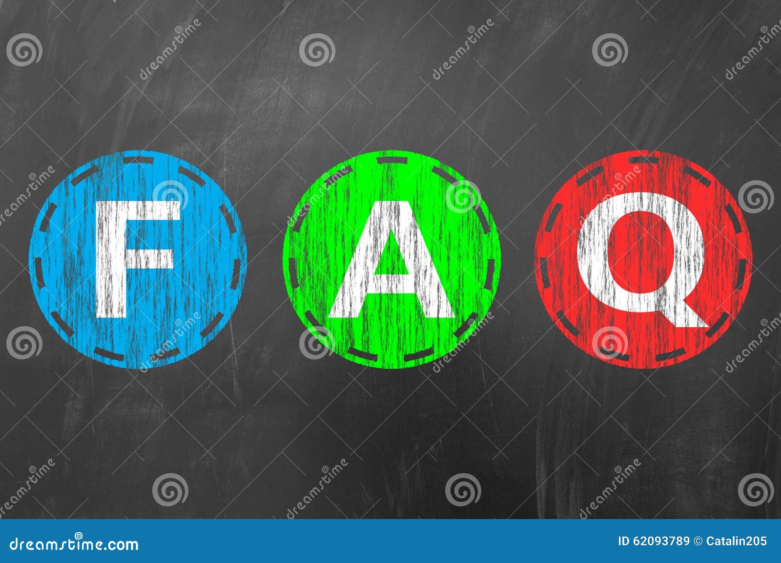 FAQ concept on blackboard stock image. Image of website - 62093789