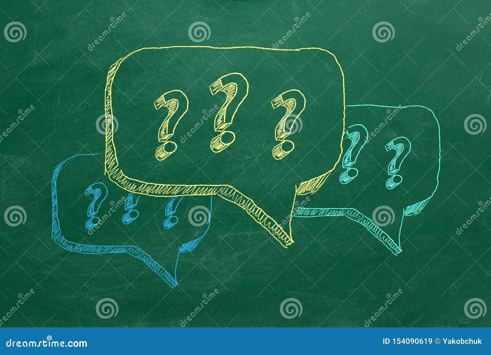 FAQ concept stock illustration. Illustration of answer - 154090619