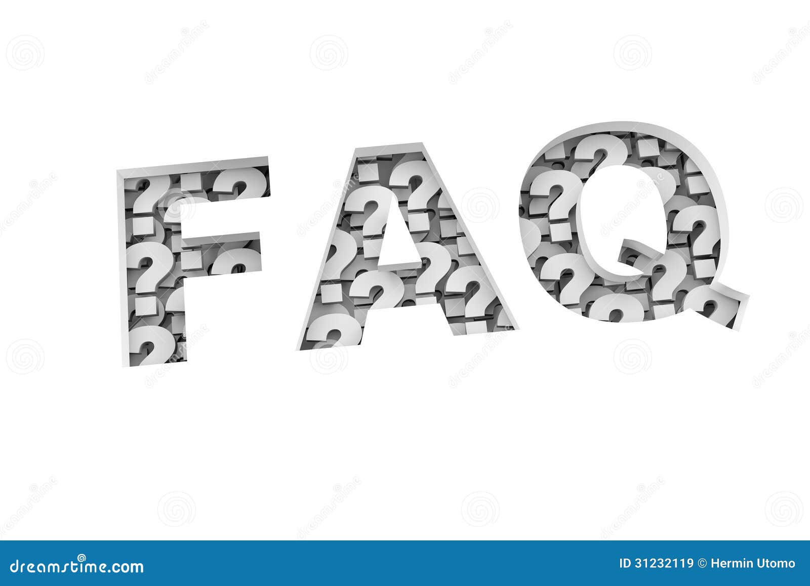 FAQ stock illustration. Illustration of conceptual, information - 31232119