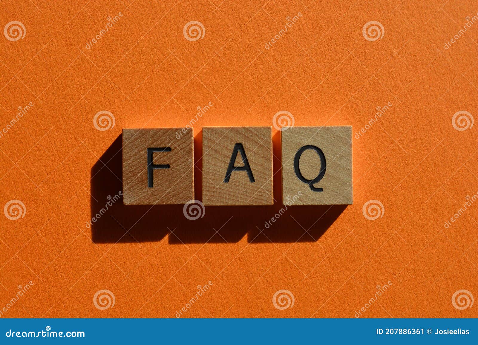FAQ, Frequently Asked Question, Banner Heading Stock Image - Image of ...