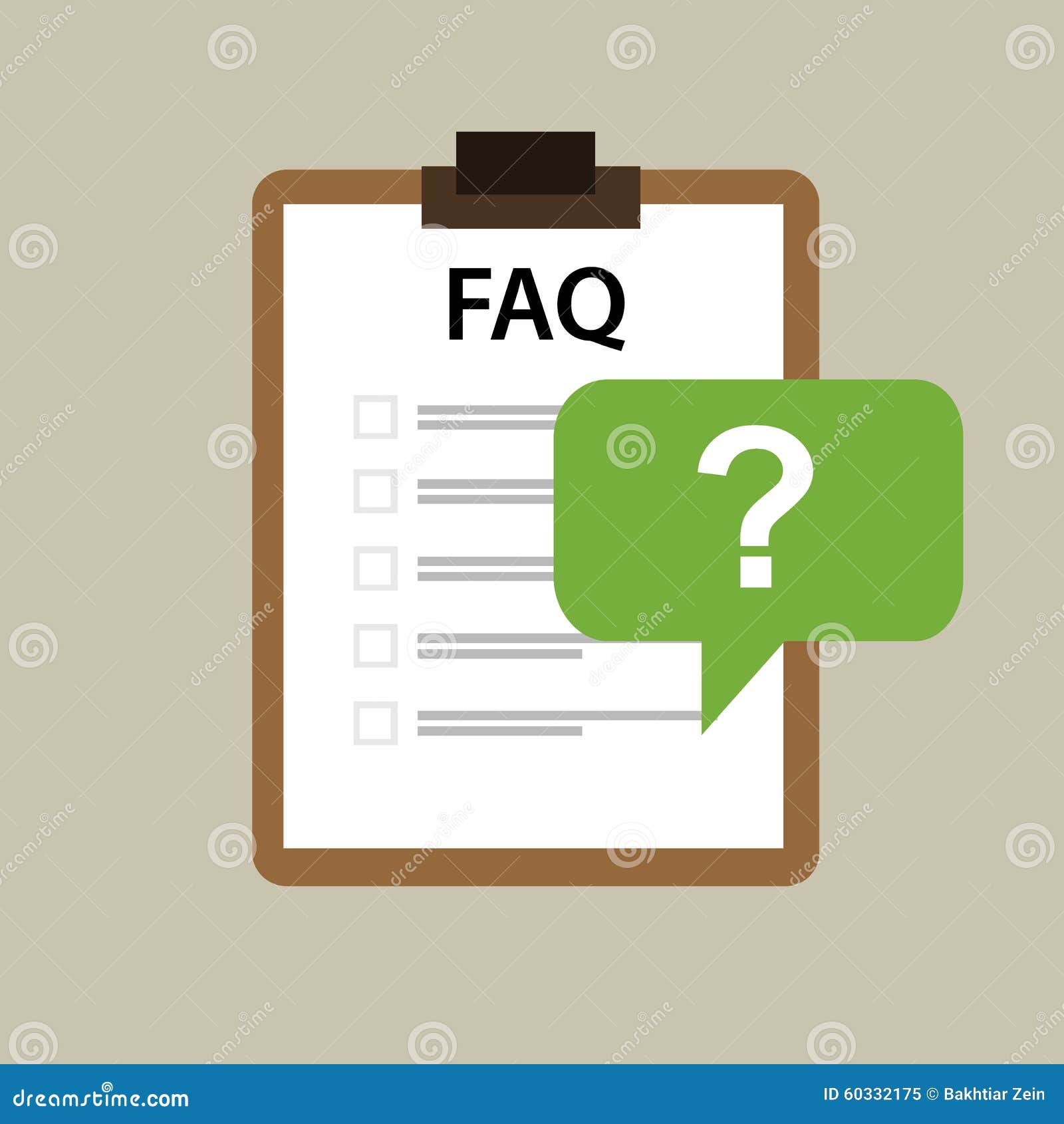 Faq Frequently Asked Question Icon Vector Mark Stock Vector ...